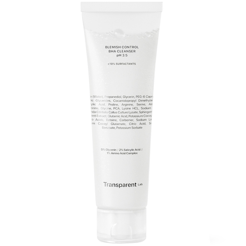 Transparent Lab Blemish Control BHA Cleanser PH 3.5 (150 ml) | Ba