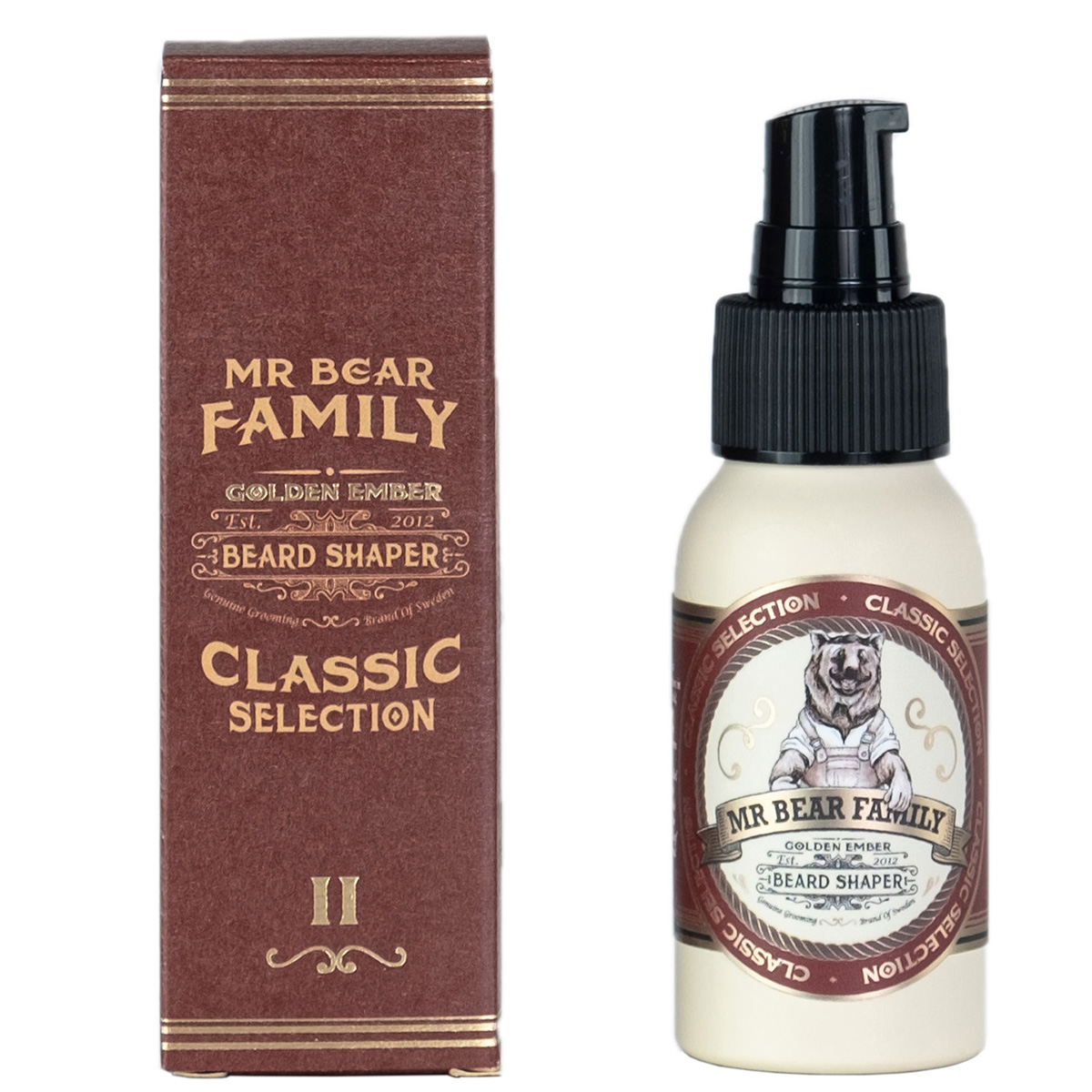 Mr Bear Family Golden Ember Beard Shaper (50 ml) | Bangerhead